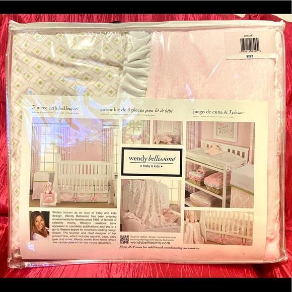 Wendy Bellissimo | Other | Salewendy Bellissimo Gracie 3pc Bedding Set ...